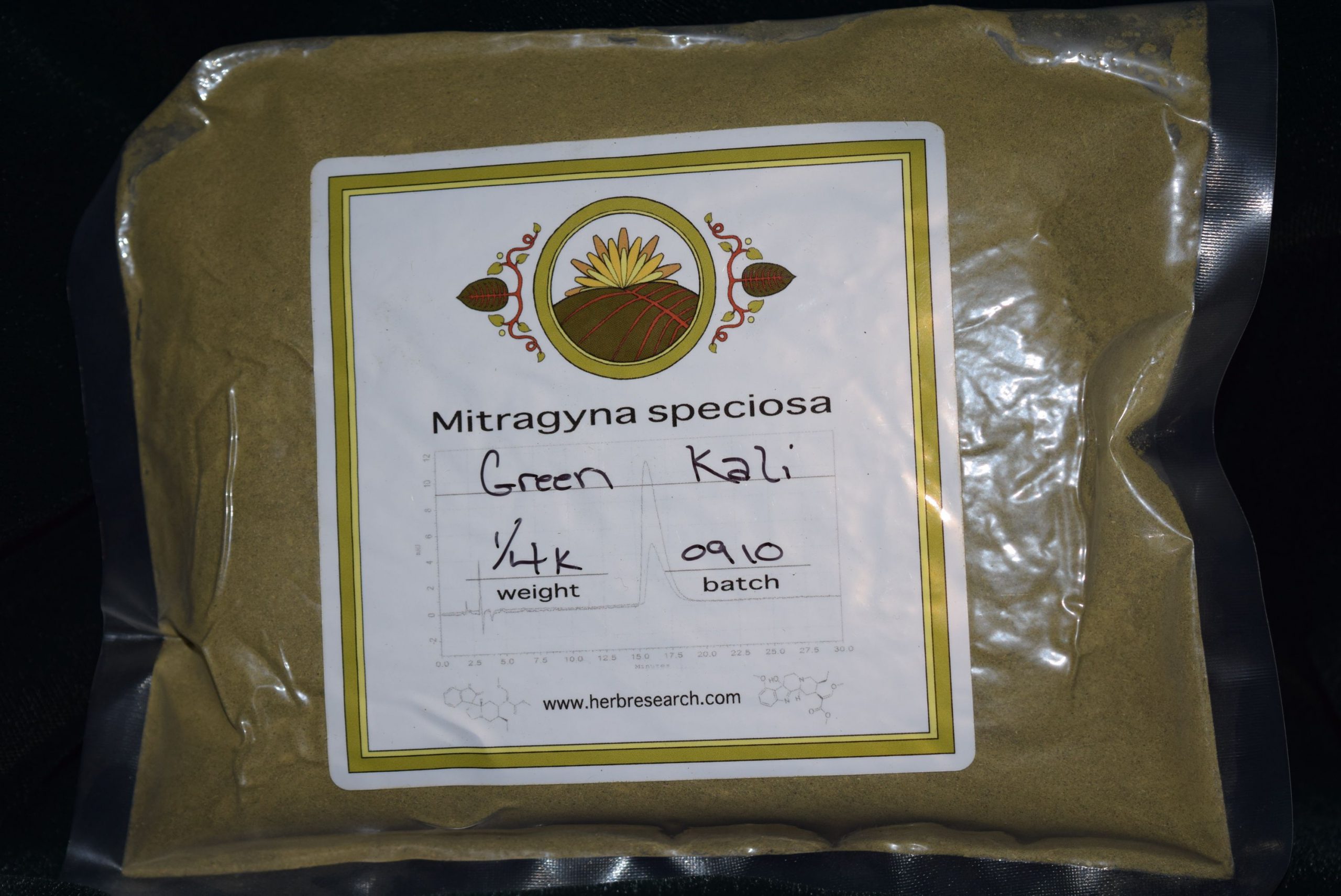 Mitragyna (Green Kali) (250 gm) – Herbresearch
